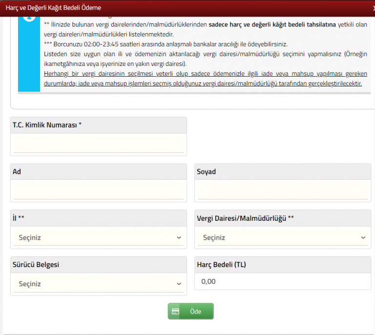 Ziraat Bankası Ehliyet Harcı Yatırma 2022 (Tüm İşlemler)